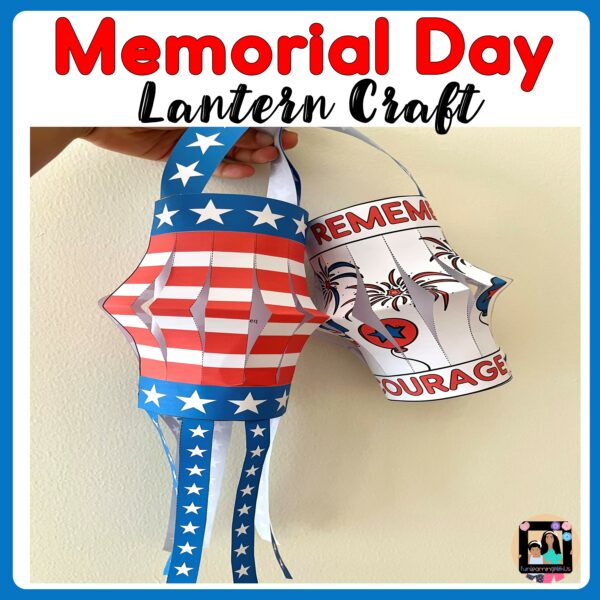 Memorial Day Craft | Remembrance Day Craft Flag Day 4th July Lantern ...
