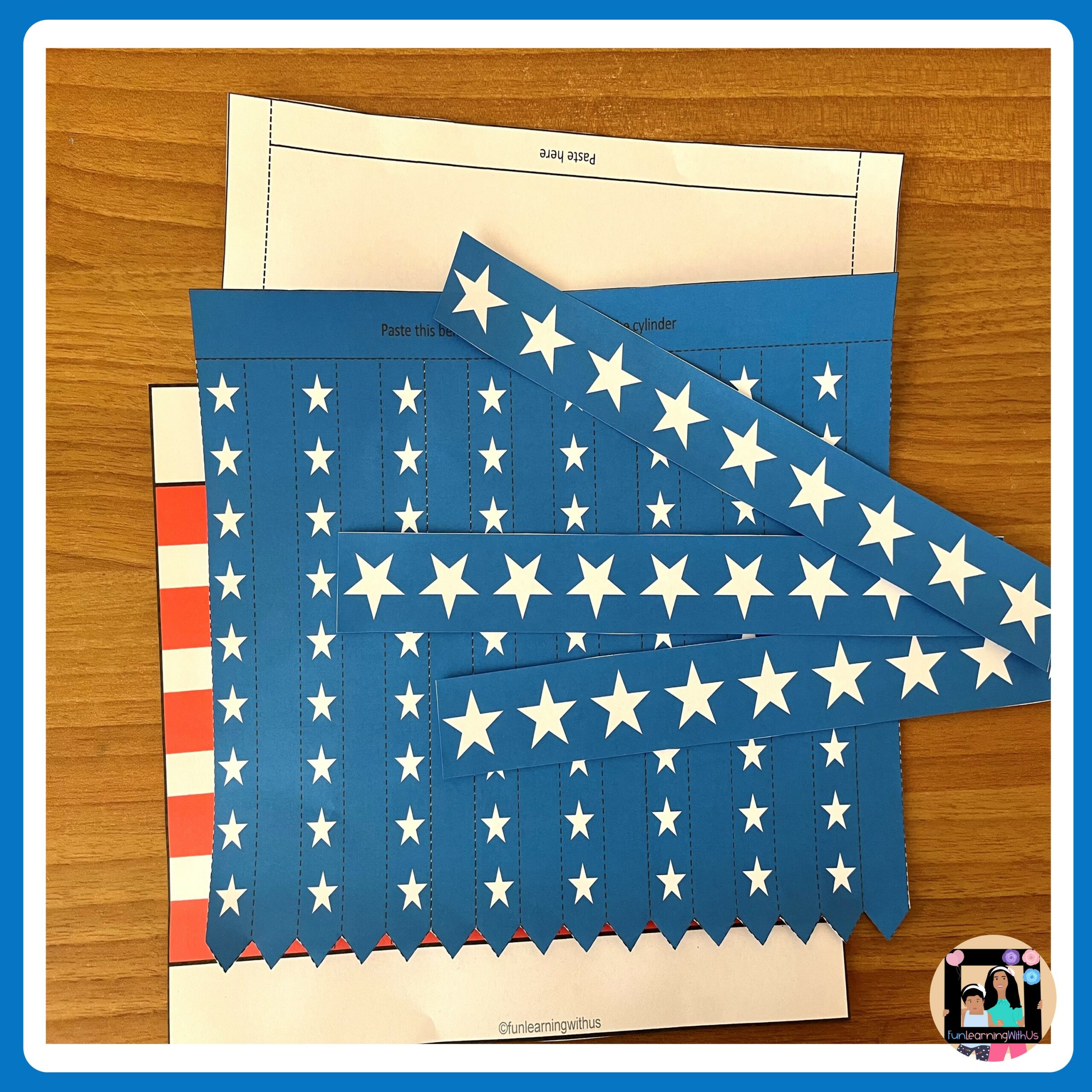 Memorial Day Craft | Remembrance Day Craft Flag Day 4th July Lantern ...