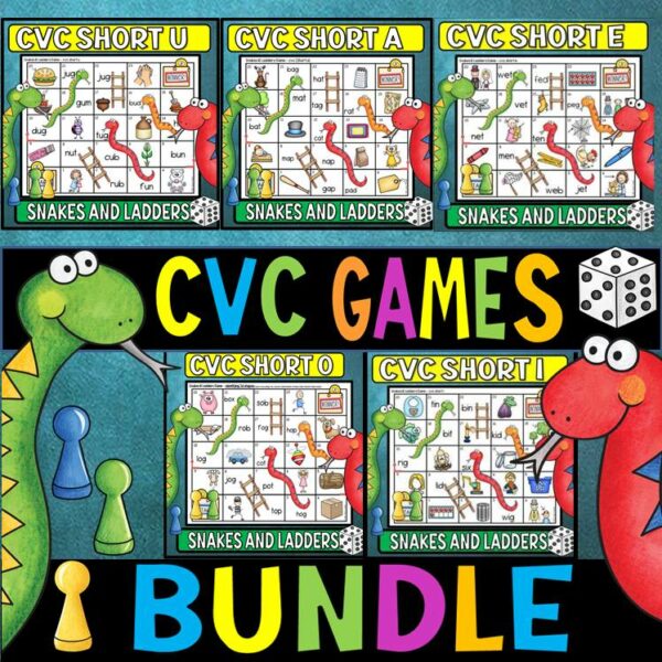 CVC Games Bundle - Made By Teachers