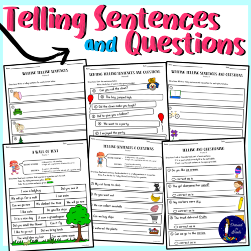 Telling Sentences and Questions - Made By Teachers