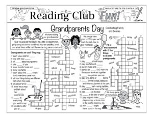 Grandparents Day Two-Page Activity Set and Puzzles | Made By Teachers