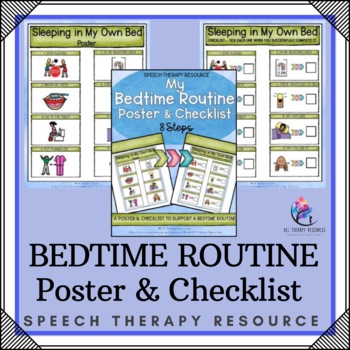 My Bedtime Routine Poster & Checklist | Made By Teachers