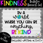 Be Kind Bulletin Board Set-Printable & SVG - Made By Teachers