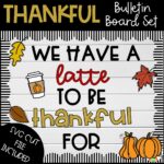 Thankful Bulletin Board Set | Printable & SVG - Made By Teachers
