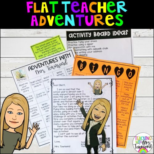 Flat Teacher Project | Summer Activity - Made By Teachers