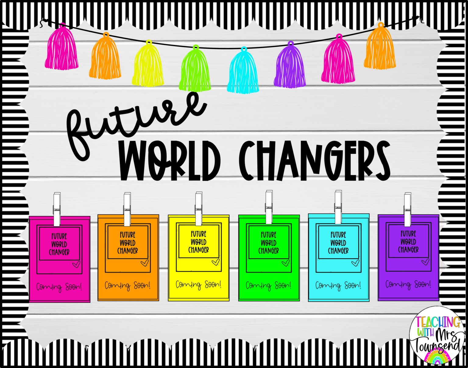 Future World Changers Bulletin Board Set | Made By Teachers