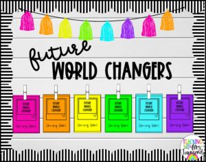 Future World Changers Bulletin Board Set - Made By Teachers