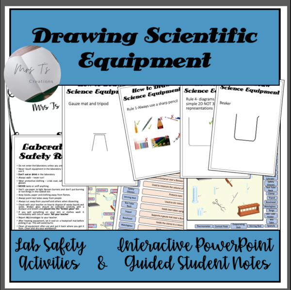 Remote Learning - Lab Safety and Drawing Scientific Equipment - Made By ...
