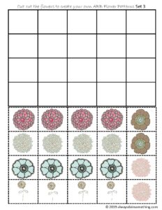 Pattern Worksheets | Preschool Math | Flower Patterns - Made By Teachers