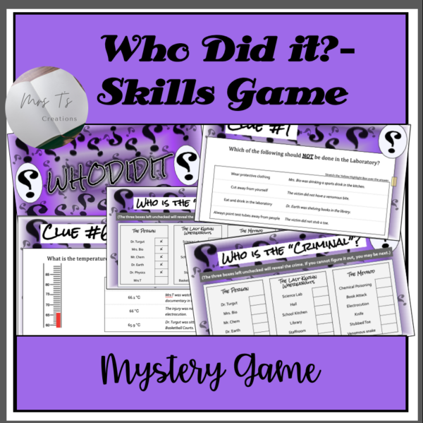 Who did it? - The Solar System Mystery Game - Made By Teachers