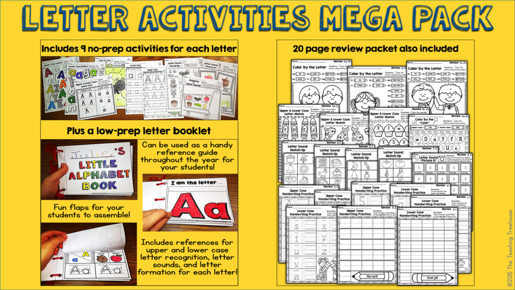 Alphabet Letters Mega Pack - Made By Teachers