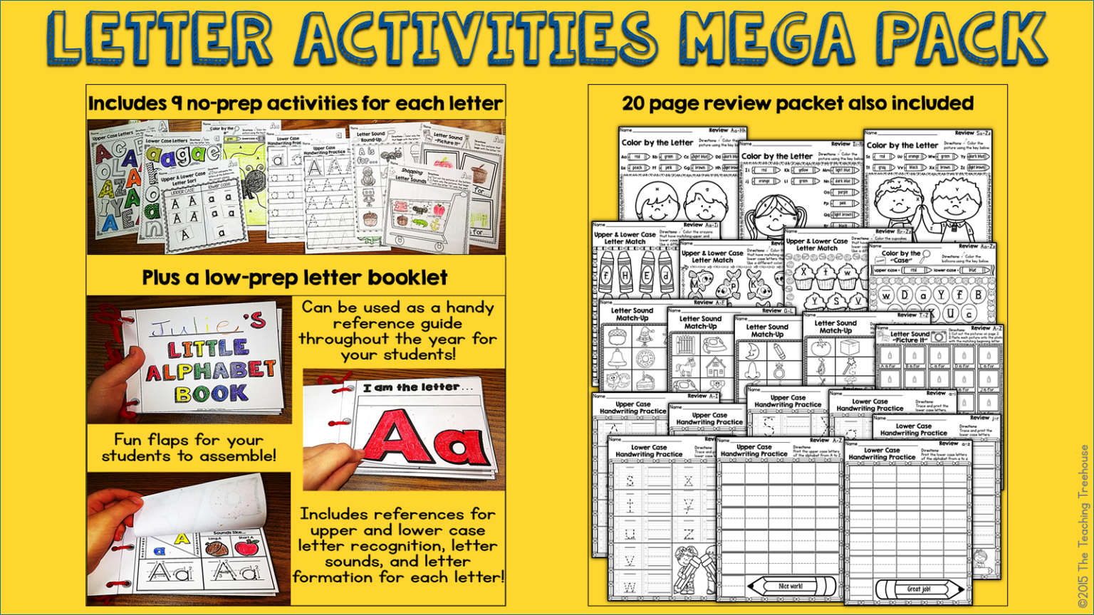 Alphabet Letters Mega Pack - Made By Teachers