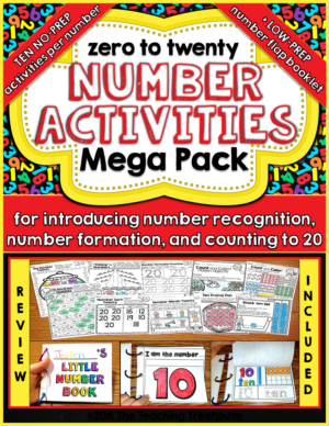 Number Activities Mega Pack | Made By Teachers