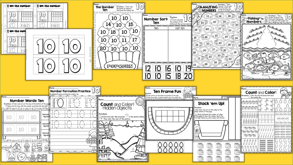 Number Activities Mega Pack | Made By Teachers