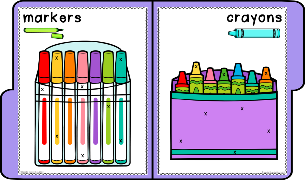 Back to School File Folders for August / Sept in Special Education ...