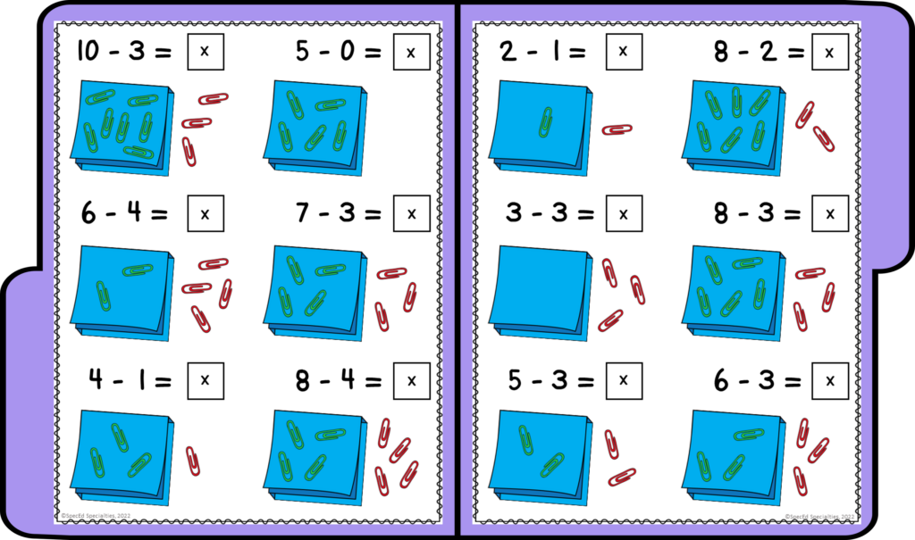 Back to School File Folders for August / Sept in Special Education ...