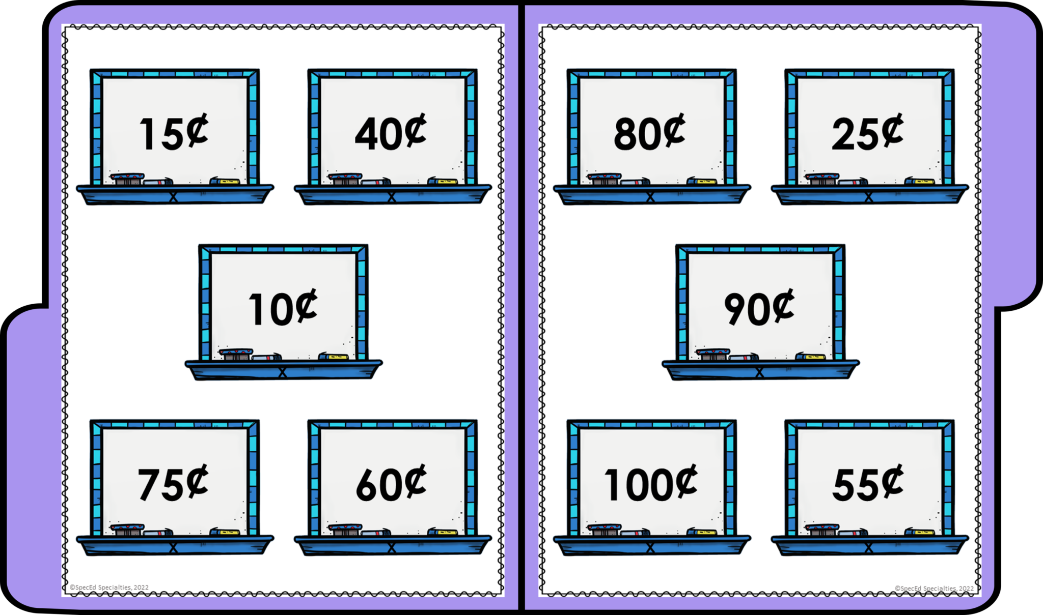 Back to School File Folders for August / Sept in Special Education ...