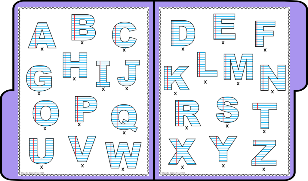 Back to School File Folders for August / Sept in Special Education ...