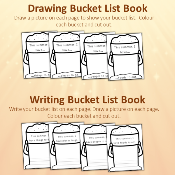 End of the Year Summer Bucket List: Adapted & Differentiated for ...