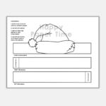 Santa Claus Paper Hat Printable Coloring Craft Winter Christmas ...