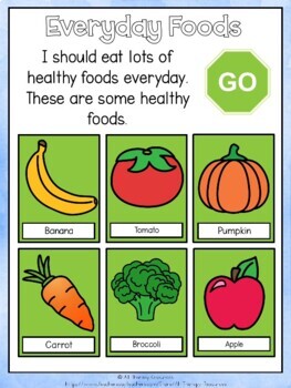 I Can Eat My Food - Social Narrative Story - Made By Teachers