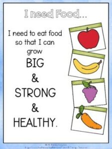 I Can Eat My Food - Social Narrative Story - Made By Teachers