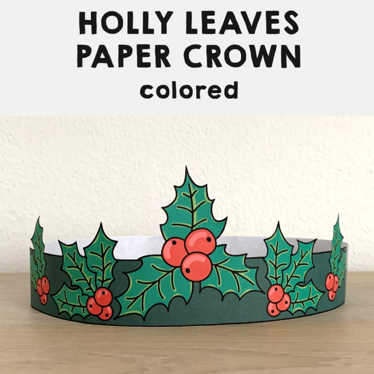 Penguin Paper Crown Printable Costume Craft - Made By Teachers