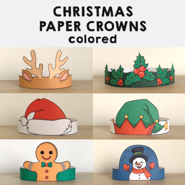Horse Pony Paper Crown Printable Farm Coloring Craft | Made By Teachers