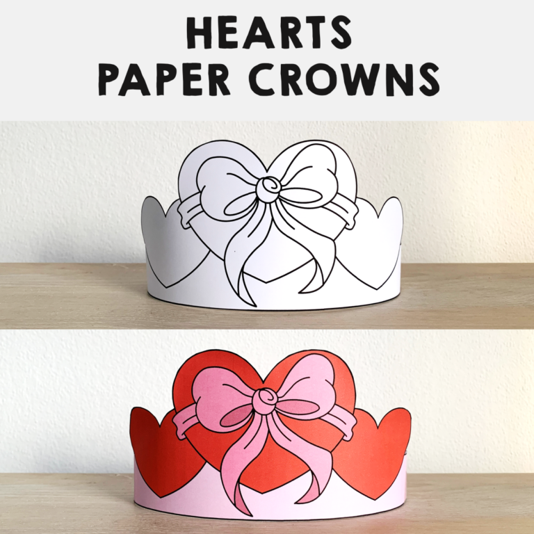 All About Me Paper Crown Headband Hat Printable Back To School Craft ...