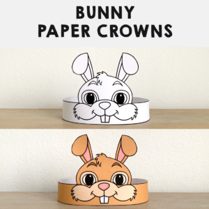 Dog Ears Crown Headband Printable Coloring Craft - Made By Teachers