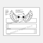 Parrot Bird Paper Crown Printable Coloring Pets Animal Craft Activity ...