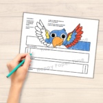 Parrot Bird Paper Crown Printable Coloring Pets Animal Craft Activity ...