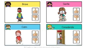 Character Traits Choice Cards - Exploring Personality | Made By Teachers