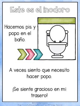 SPANISH VERSION - Doing a Poo Social Narrative Story - Made By Teachers