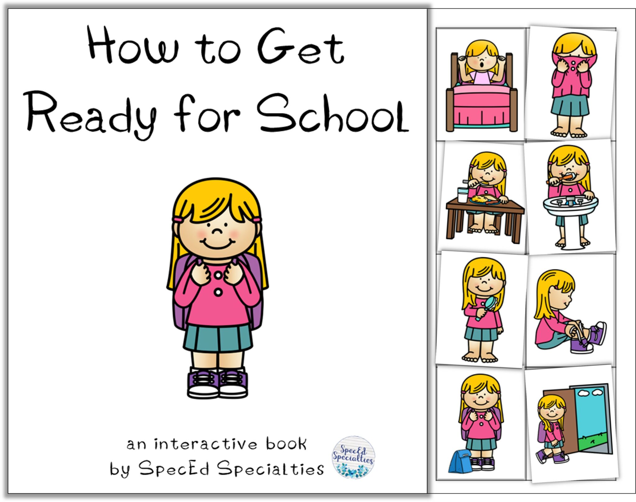 Back to School Adapted Books for August - Made By Teachers