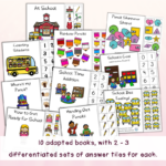 Back to School Adapted Books for August - Made By Teachers