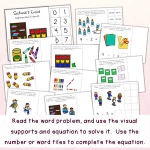 Back to School Adapted Books for August - Made By Teachers