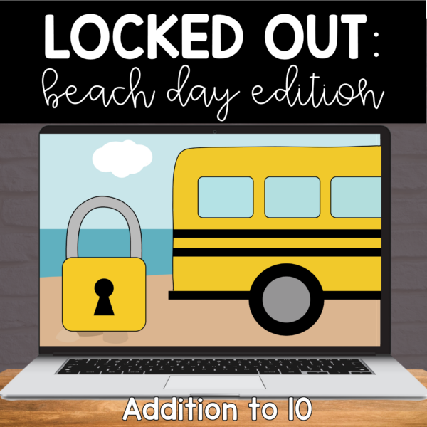 Kindergarten Summer Addition to 10 - Digital Escape Room - Made By Teachers