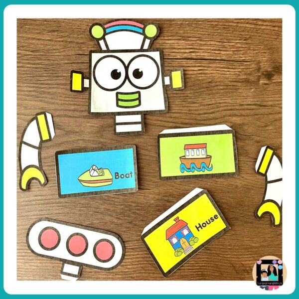 Robot Compound Words activity Literacy Activities - Made By Teachers