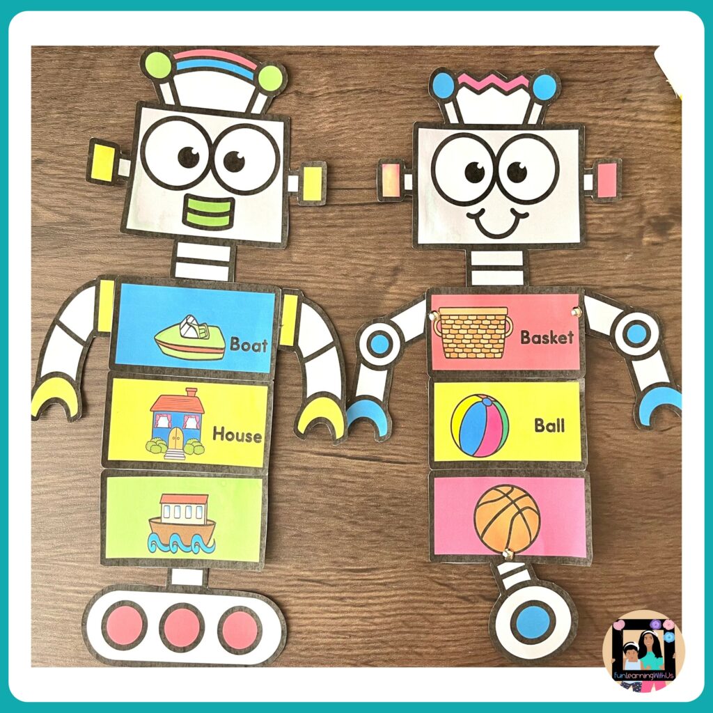 Robot Compound Words activity Literacy Activities - Made By Teachers