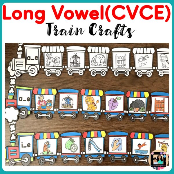 CVCE Robot Craft activity | Long Vowel Activity | Made By Teachers
