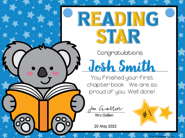 Editable Reading Awards | Reading Certificates | Animal Awards 2 | Made ...