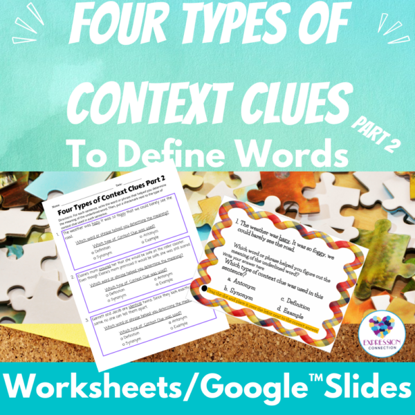 Types Of Context Clues To Define Vocabulary Words Part 2 | Made By Teachers