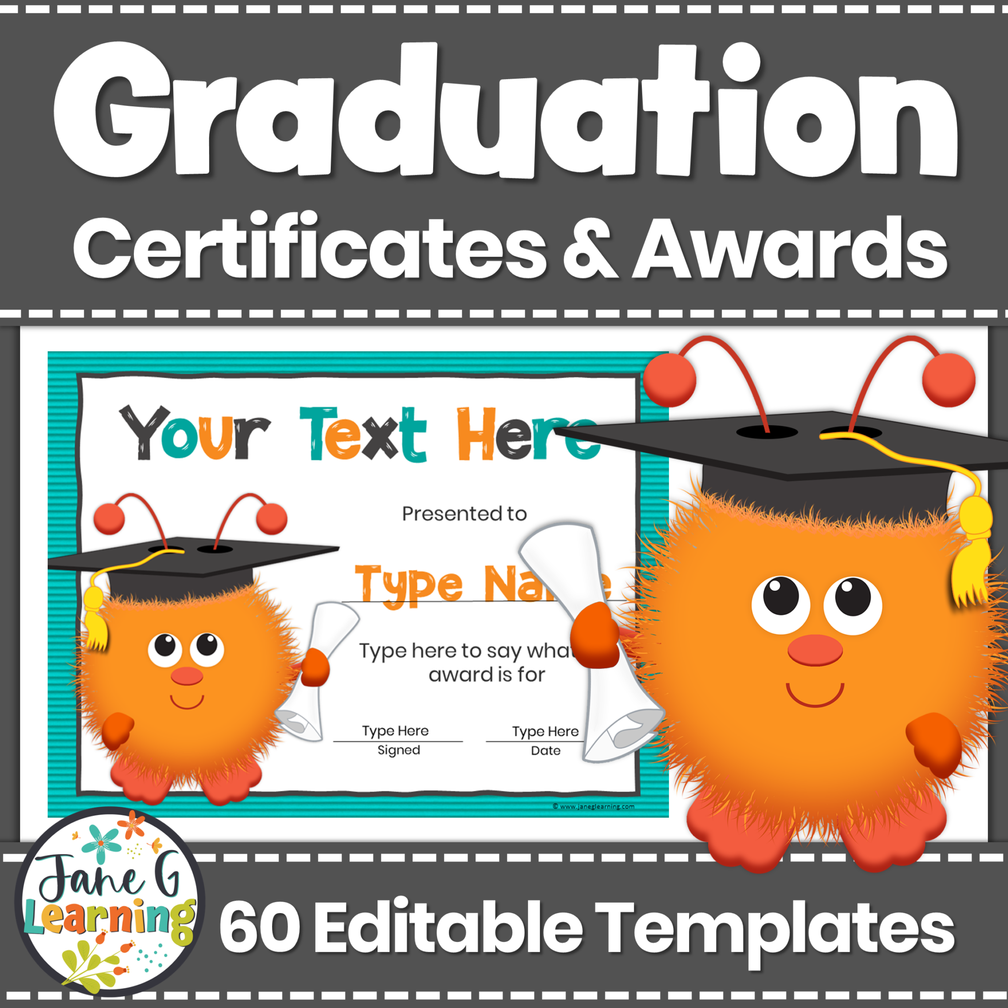 Editable Reading Awards | Reading Certificates | Animal Awards | Made ...