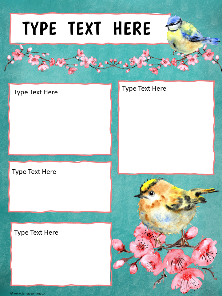 FREE Spring Decor | Spring Theme Bulletin Board | Spring Theme Freebie ...