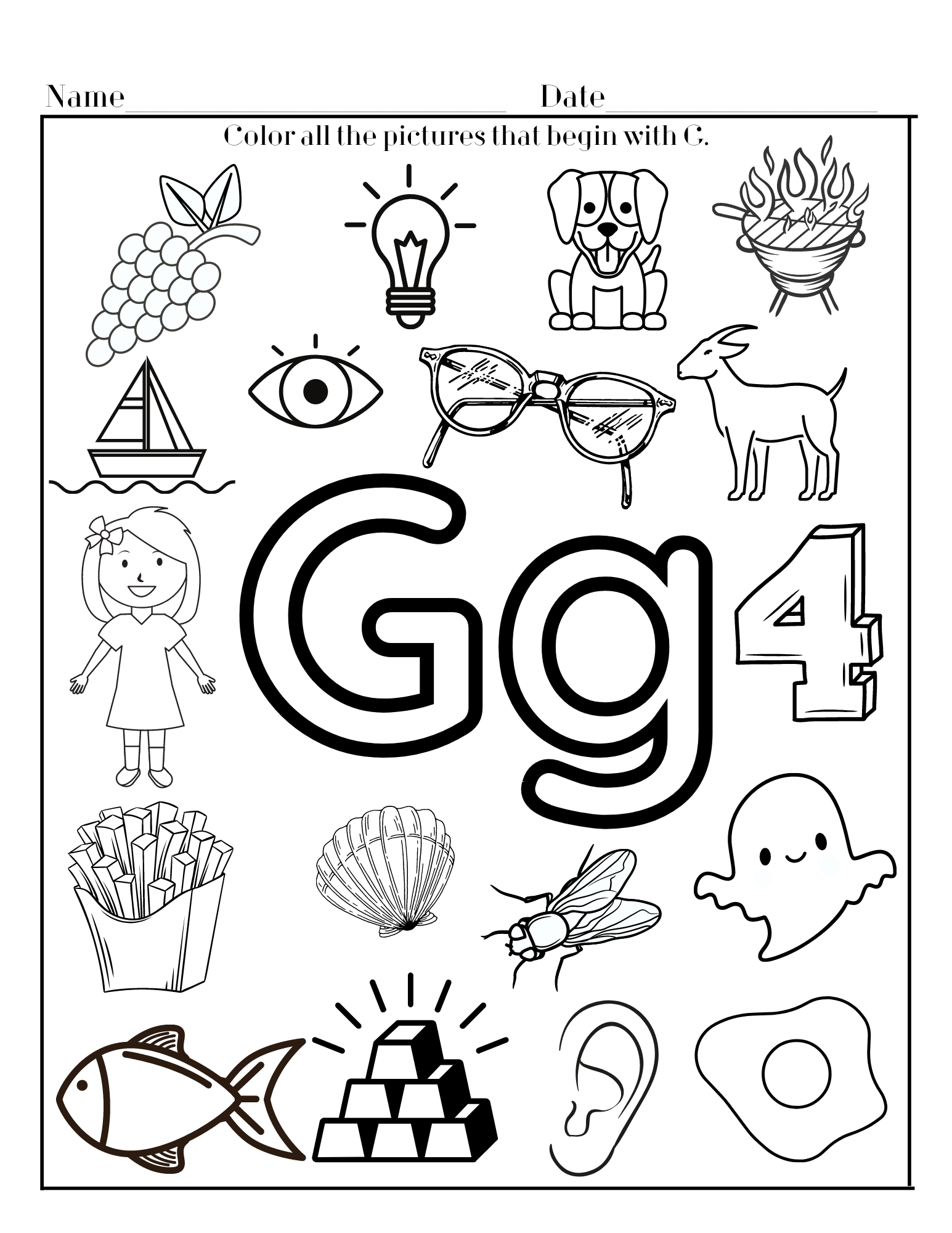 Alphabets Tracing and Coloring Activity Sheets - Made By Teachers