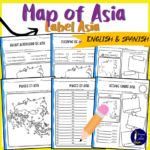 Map of Asia Label Asia | Made By Teachers