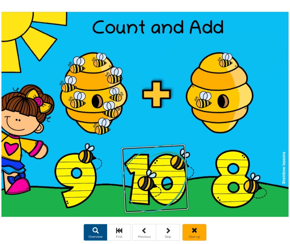 Summer Addition | Summer Math Activities | Counting Numbers 1-10 ...