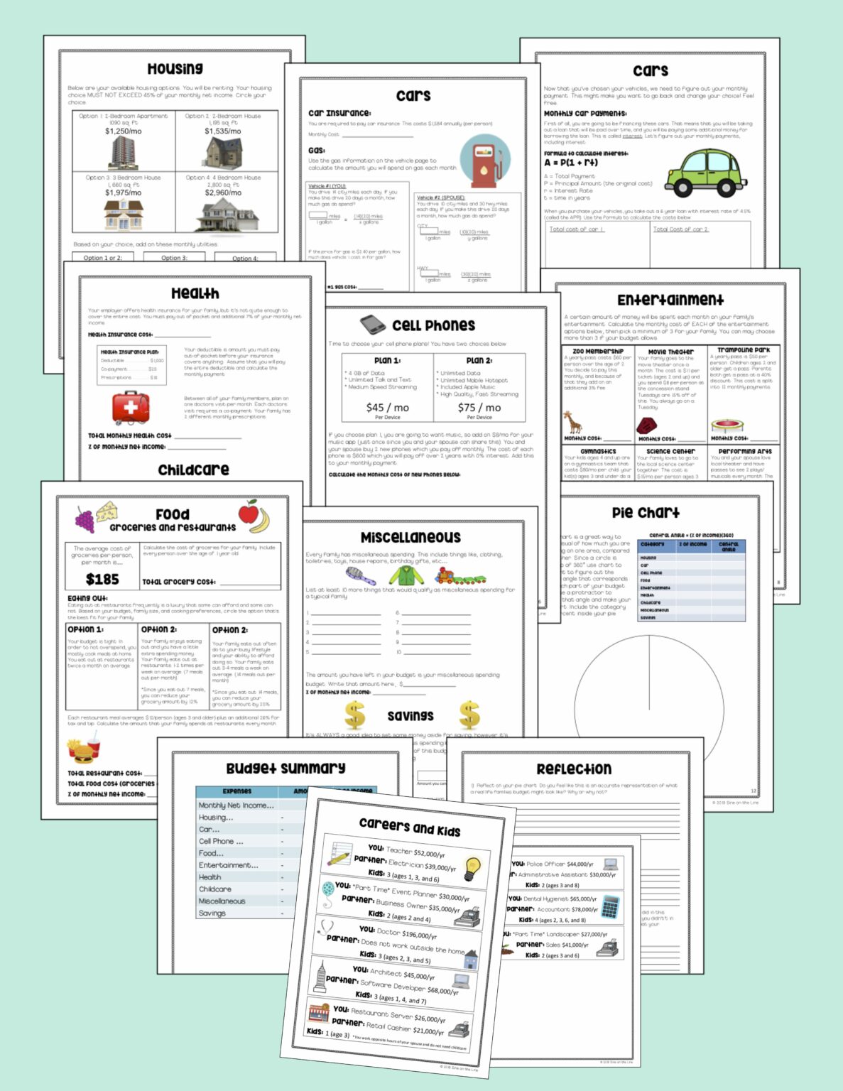 Make A Budget - Real Life Math Project | Made By Teachers