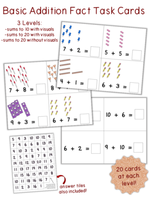 Back to School Task Boxes - Language, Math, Fine Motor, & Basic Skills ...